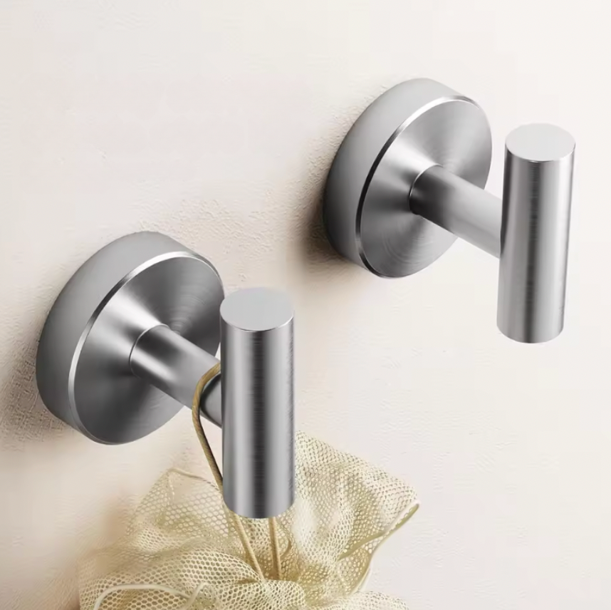 Straight Stainless Steel Secure Hooks – Everyday Living Australia