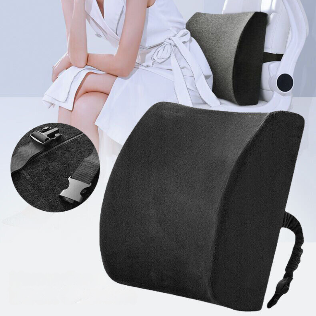 Memory Foam Lumbar Back Pillow – Everyday Living Australia